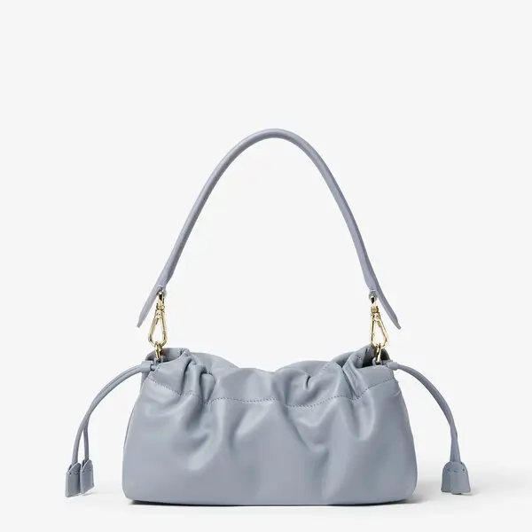 Fendi Baguette® Soft Medium Airforce Blue Nappa Leather Bag
